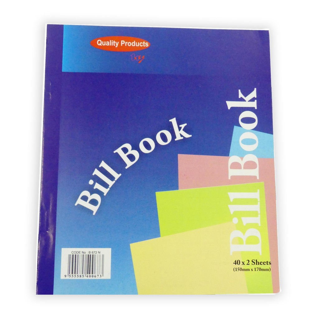 Bil Book – L & L Sationery