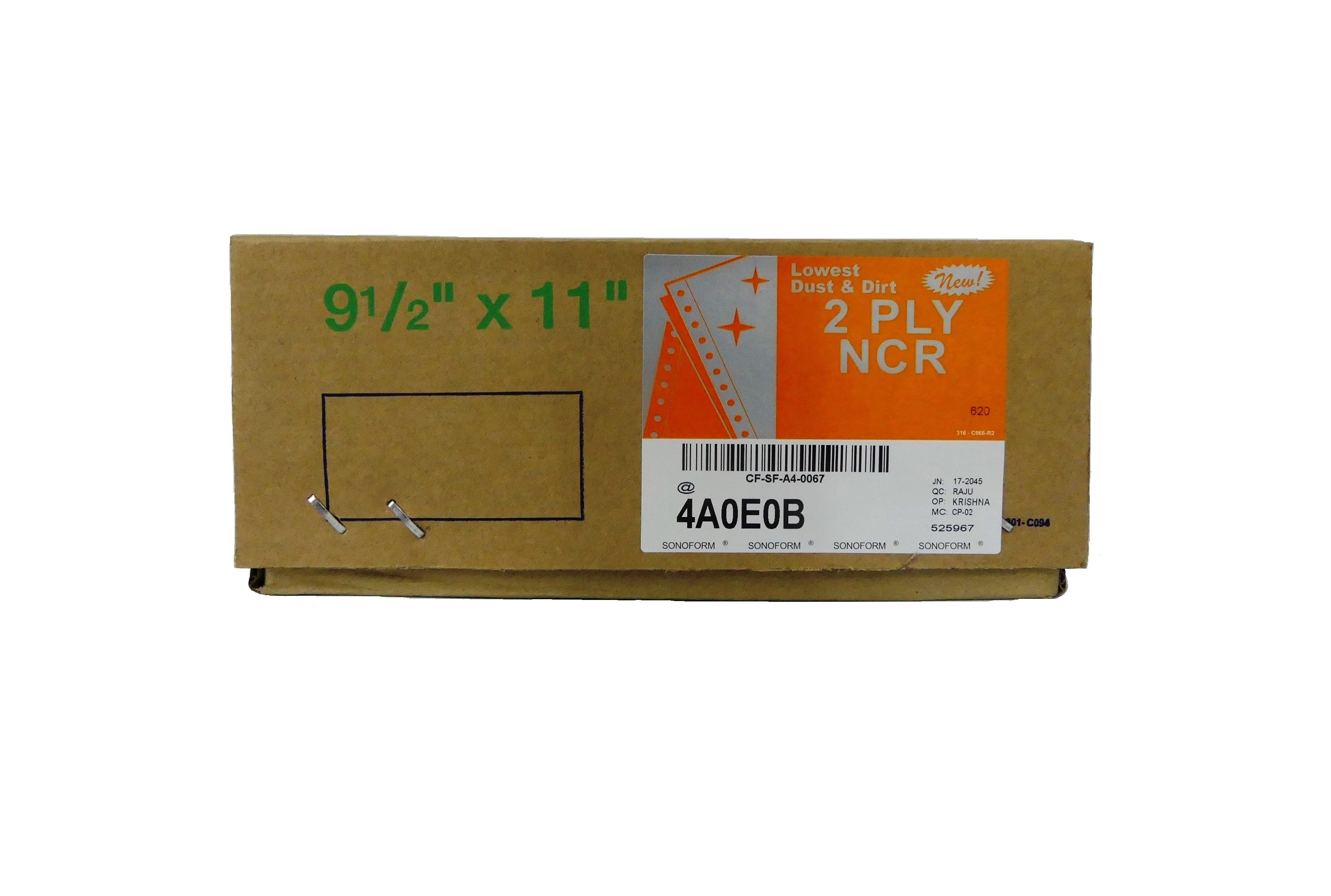 2 PLY NCR (WHITE) – L & L Sationery