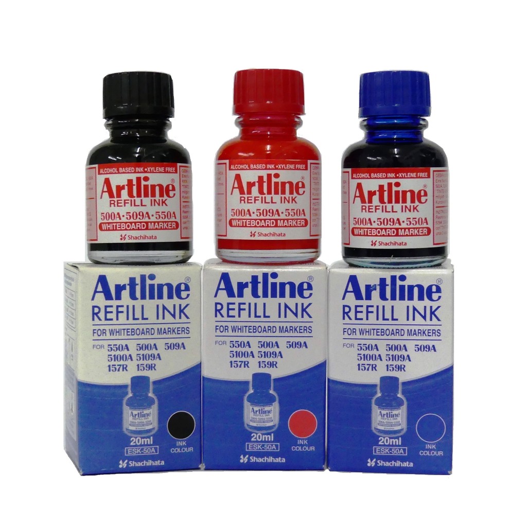 Artline Permanent Marker Ink – L & L Sationery